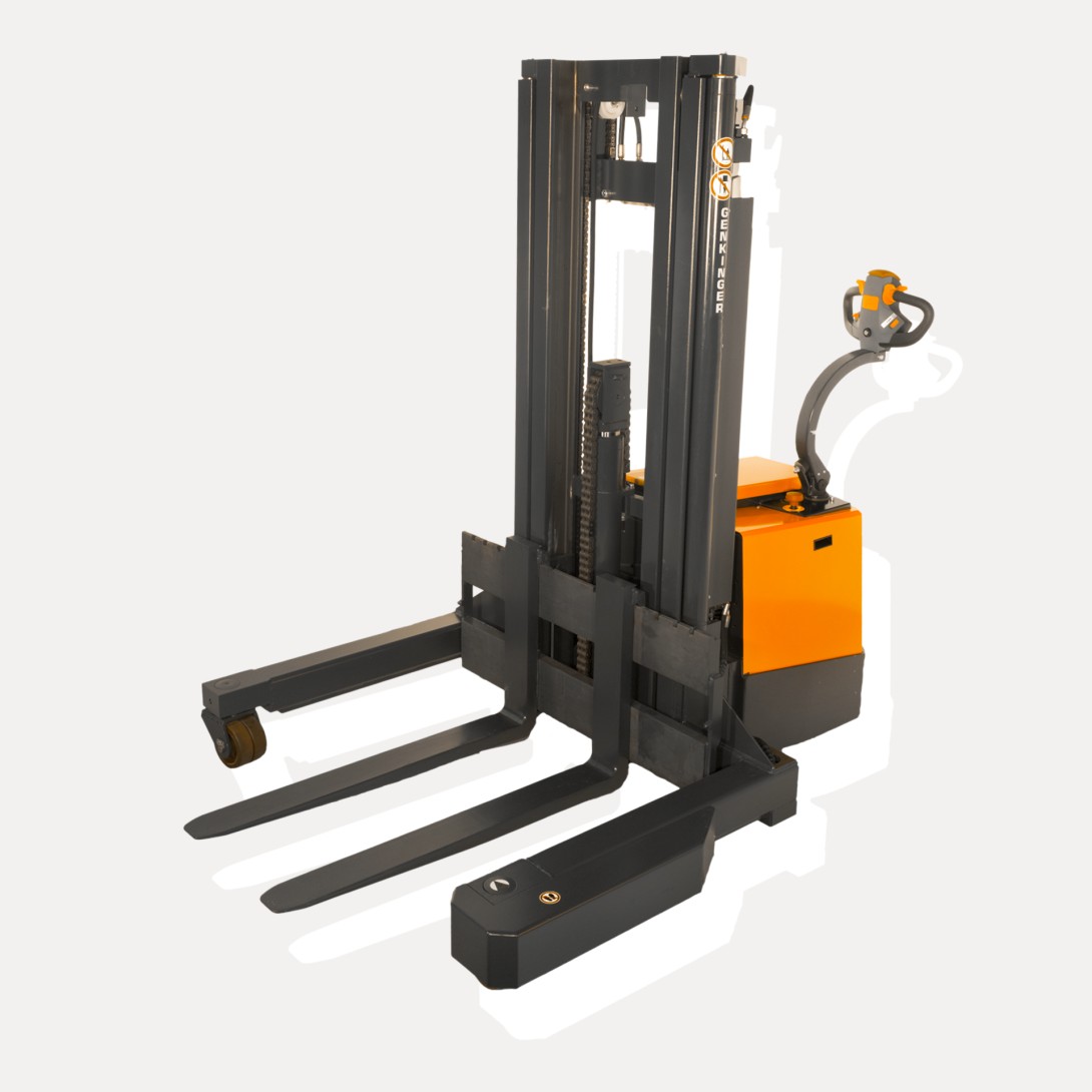 Vierwege-Hochhubwagen (Geh-Gabelstapler | elektrisch | EGPL 40) | Genkinger