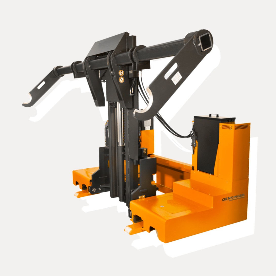 Warp beam high lift truck (four-way | electric | EE-GYR 25) | Genkinger