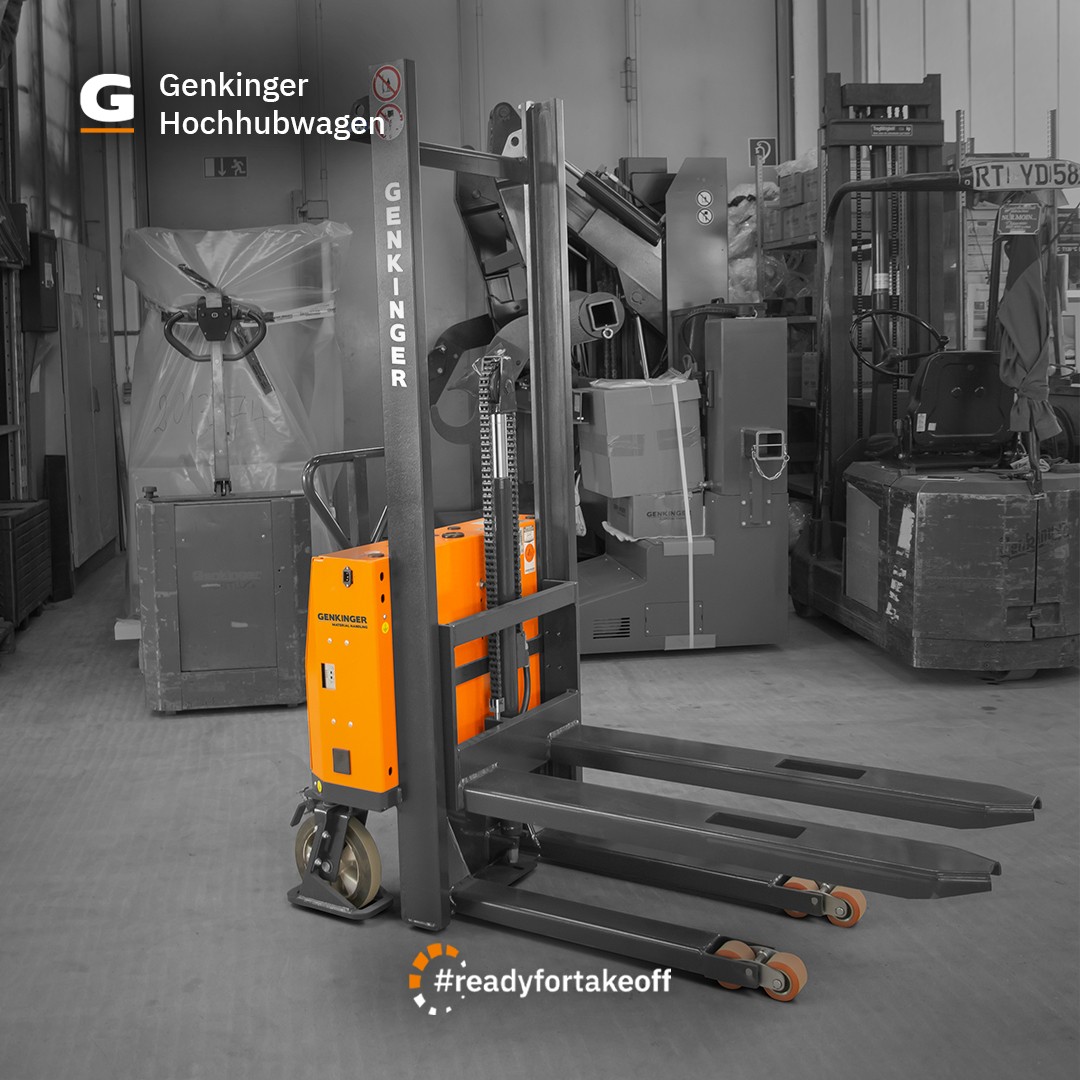 Lift trucks for assembly stations | Genkinger