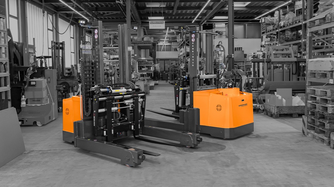 Electric pedestrian pallet truck for hydrogen production | Genkinger